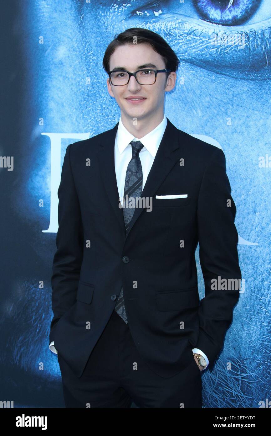 Actor Isaac Hempstead Wright at the Los Angeles Premiere for The ...