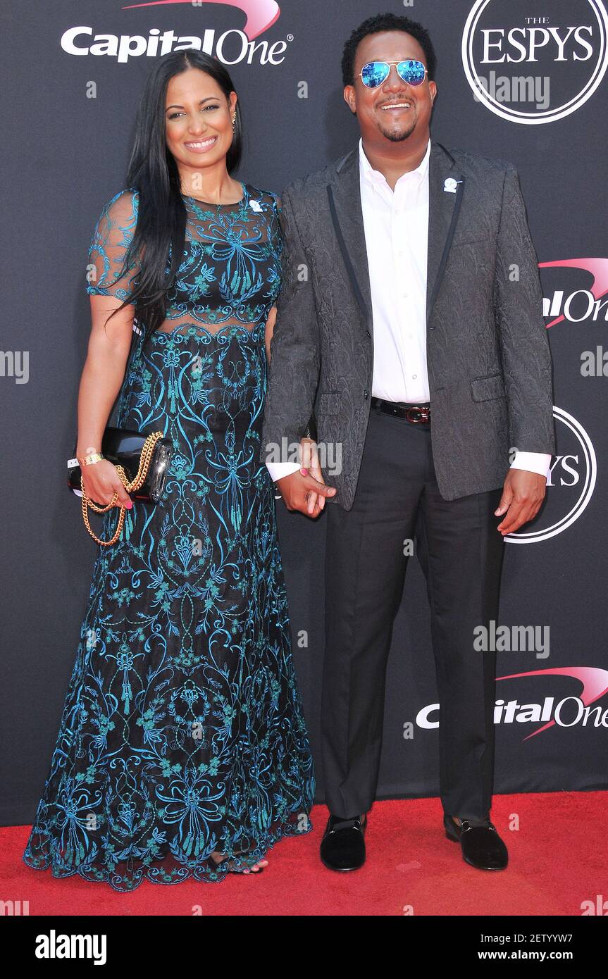 (L-R) Carolina Cruz Martinez and Pedro Martinez arrives at The 2017 ...