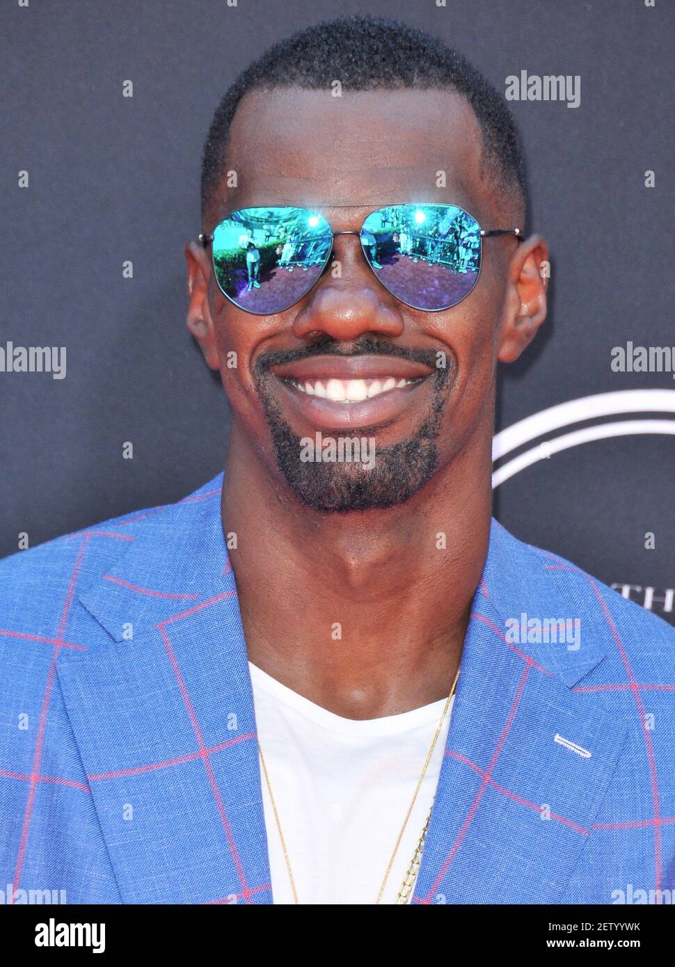 Dewayne Dedmon arrives at The 2017 ESPYS held at the Microsoft Theater ...