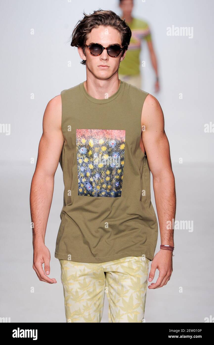 Model walks on the runway during the Parke & Ronan Spring 2018 New York ...