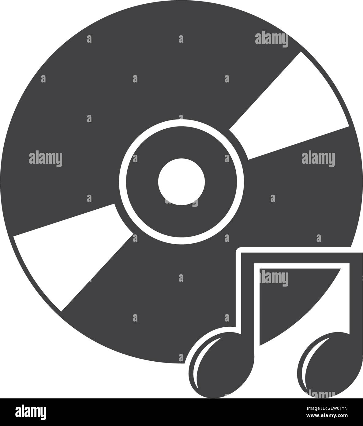 Vintage microphone records Stock Vector Images - Alamy