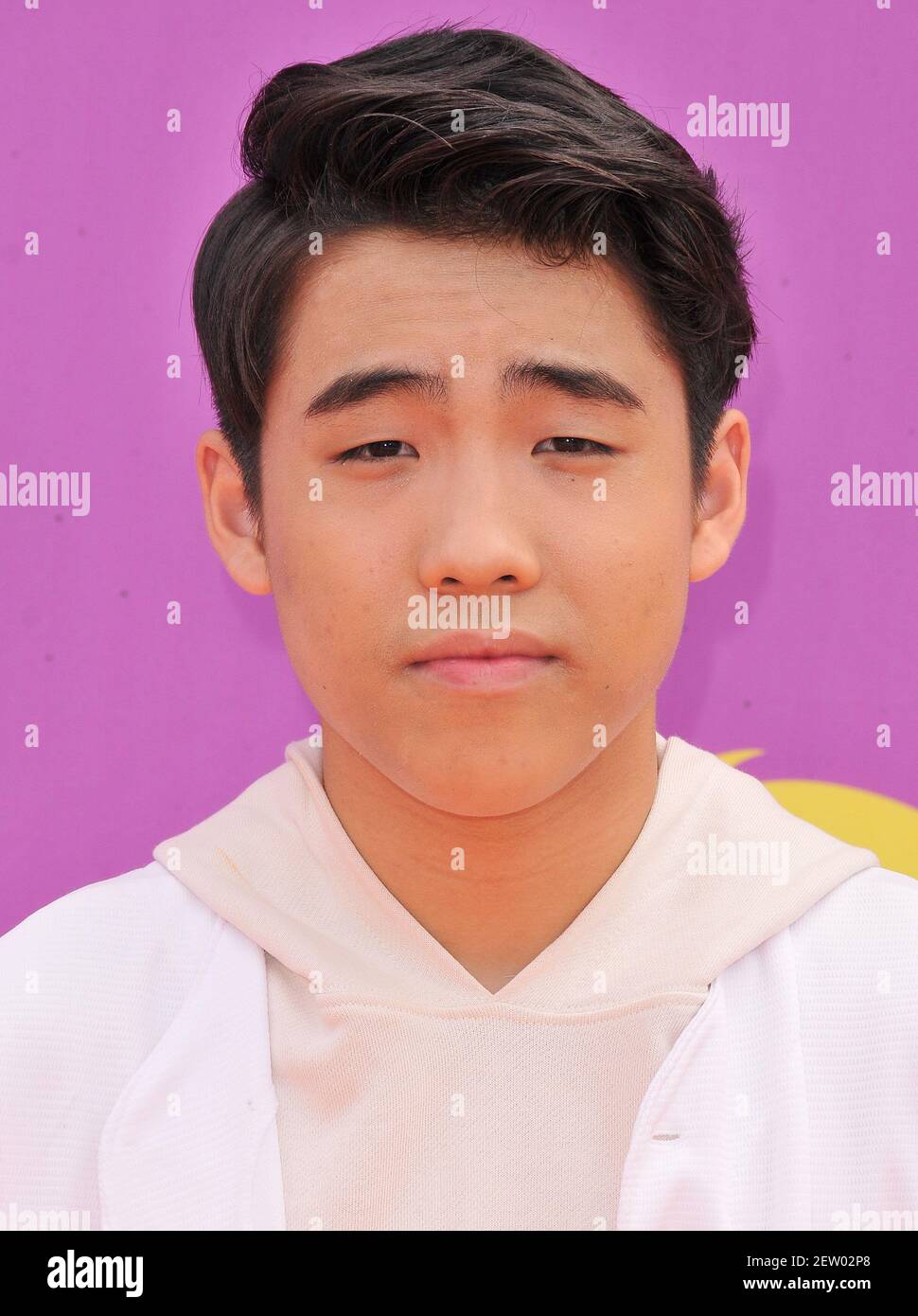 Lance Lim arrives at the Nickelodeon Kids' Choice Sports Awards 2017 ...