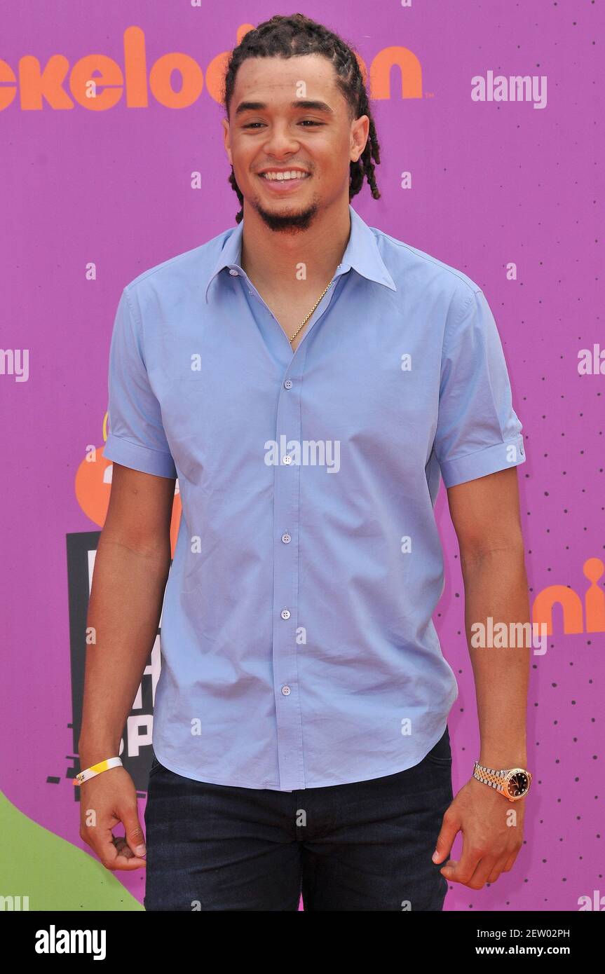 Chris Archer arrives at the Nickelodeon Kids' Choice Sports Awards 2017 ...