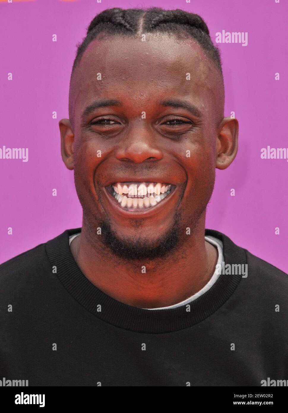 Blake Leeper arrives at the Nickelodeon Kids' Choice Sports Awards 2017 ...