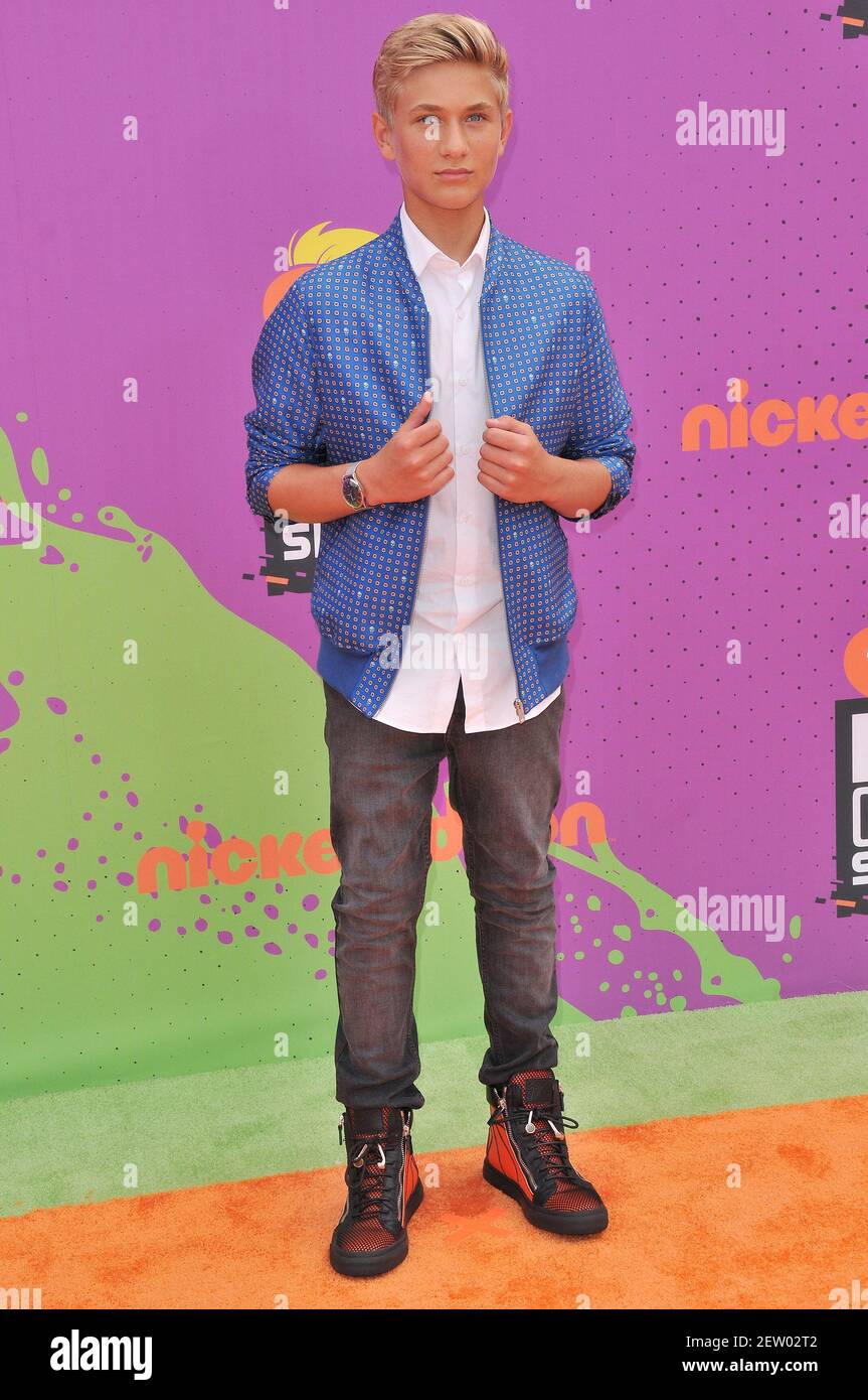 Thomas Kuc arrives at the Nickelodeon Kids' Choice Sports Awards 2017 ...