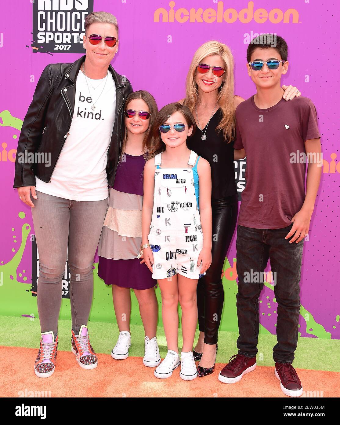 LOS ANGELES - JULY 13: Abby Wambach at Nickelodeon's Kids Choice Sports 2017 at Pauley Pavilion ...