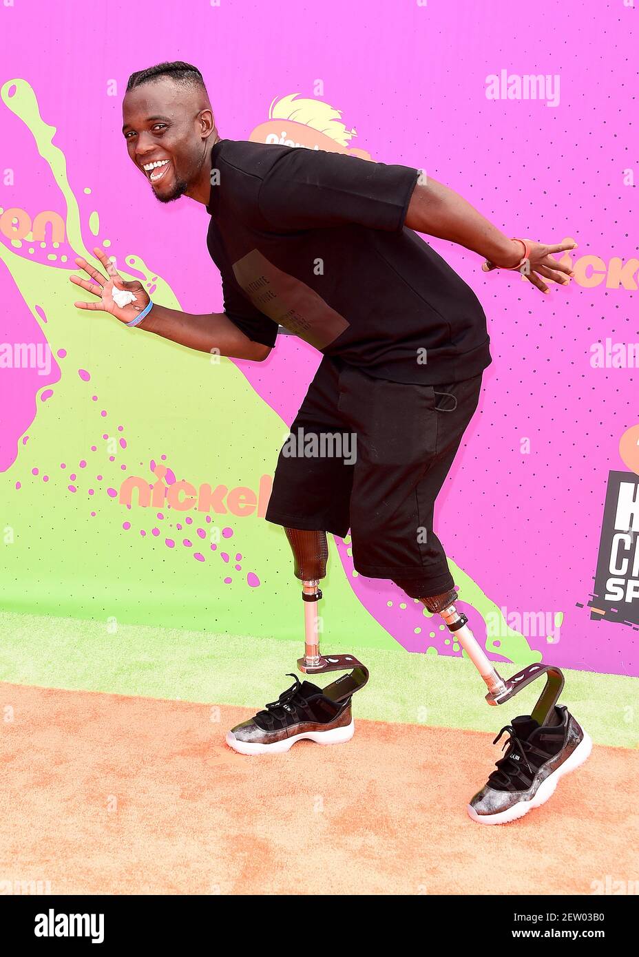 LOS ANGELES - JULY 13: Blake Leeper at Nickelodeon's Kids Choice Sports ...