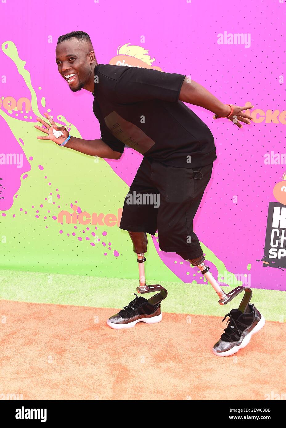 LOS ANGELES - JULY 13: Blake Leeper at Nickelodeon's Kids Choice Sports ...