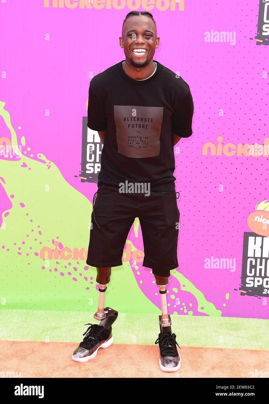 LOS ANGELES - JULY 13: Blake Leeper at Nickelodeon's Kids Choice Sports ...