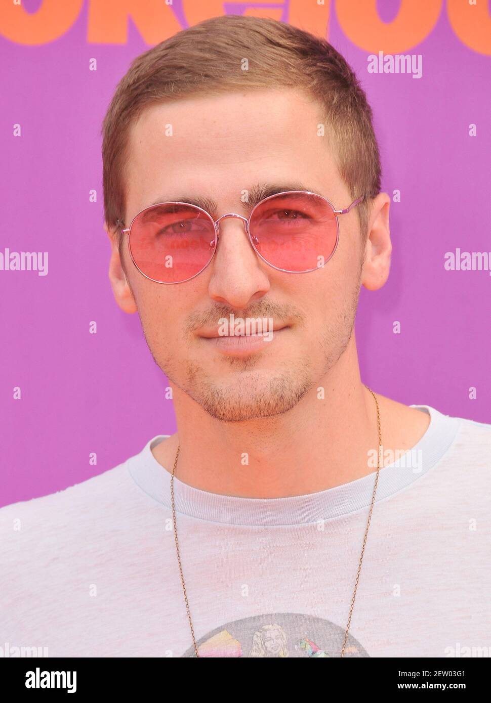 Kendall Schmidt arrives at the Nickelodeon Kids' Choice Sports Awards ...