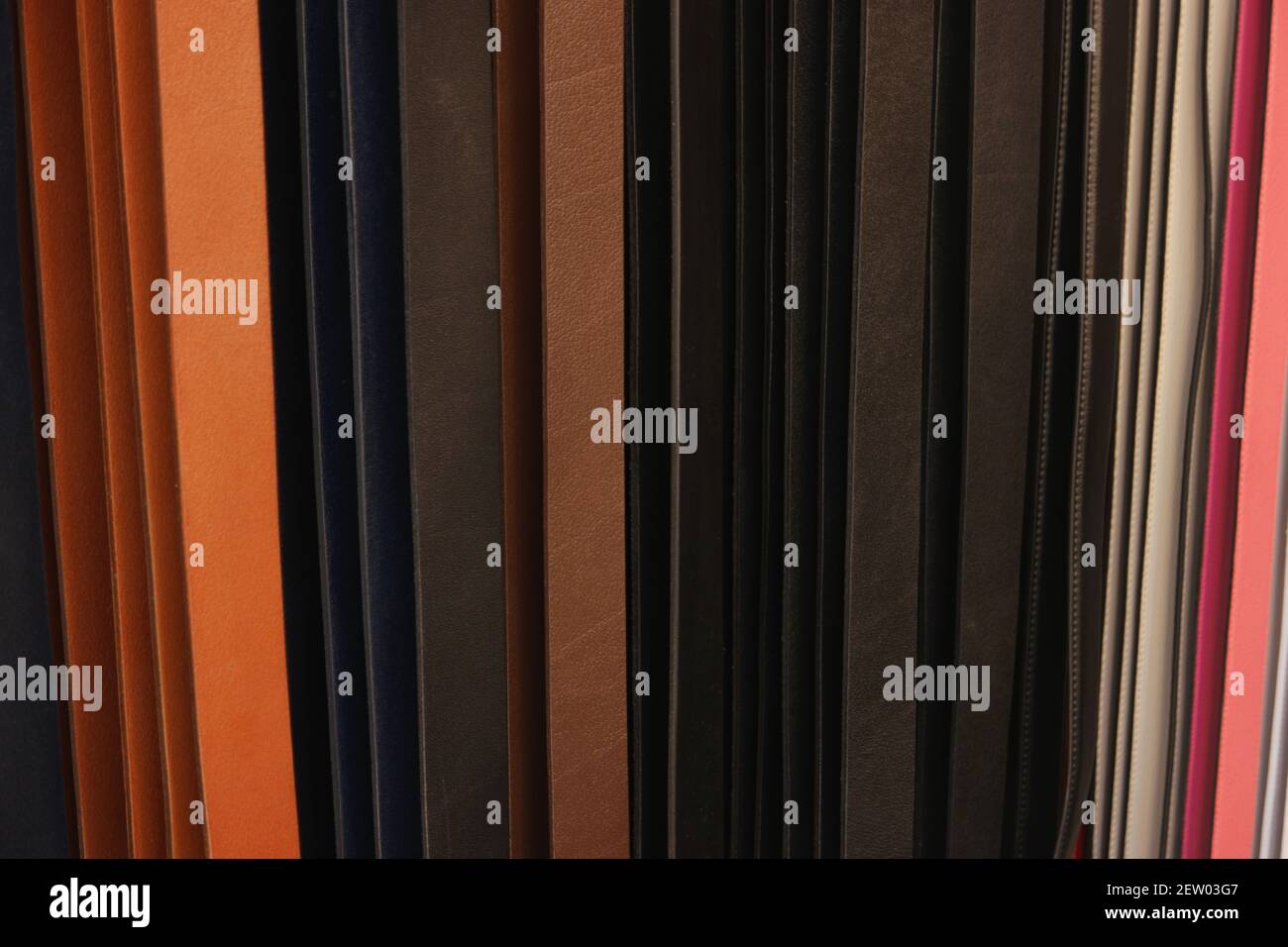Colorful leather stripes background Stock Photo - Alamy