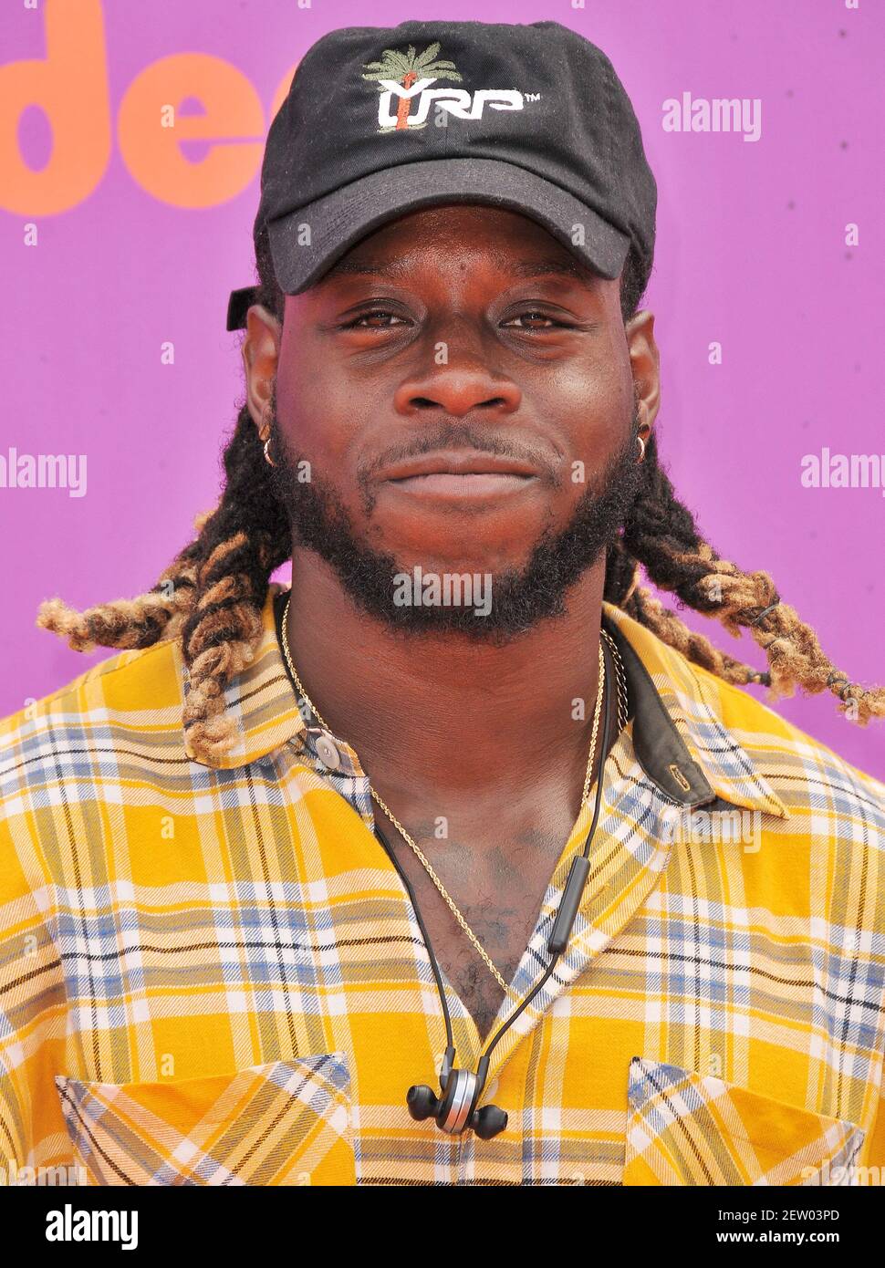 Jay Ajayi arrives at the Nickelodeon Kids' Choice Sports Awards 2017 ...