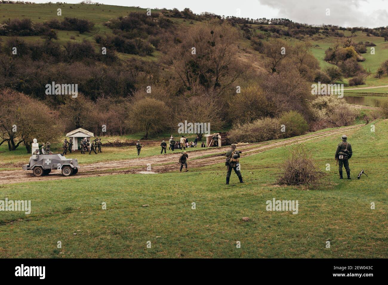 Reconstruction historical events festival hi-res stock photography and ...