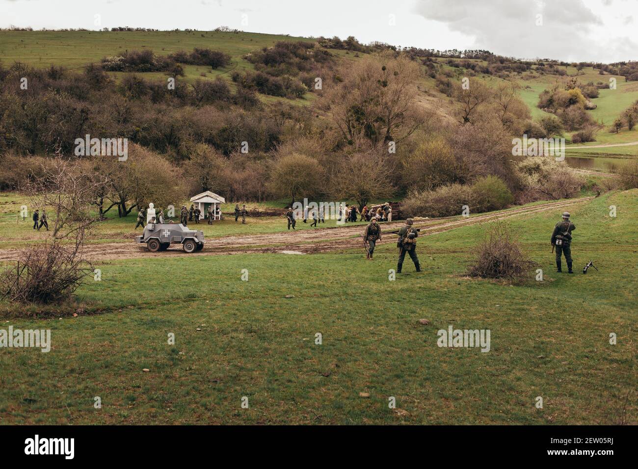 Reconstruction historical events festival hi-res stock photography and ...