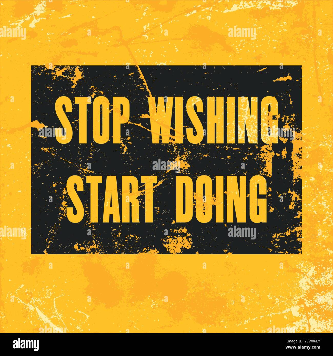 Inspirational poster quote motivational stop hi-res stock photography ...