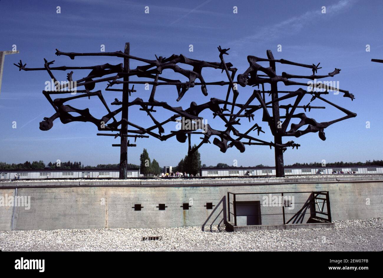 Dachau, Germany. 6/26/1990. Dachau Concentration Camp Museum. March 22 ...