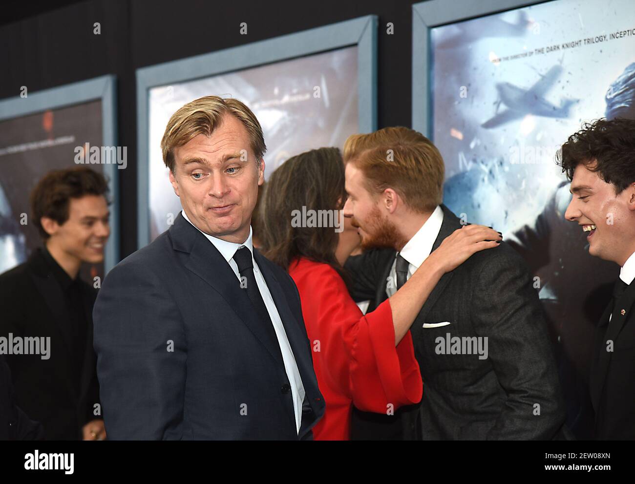 Christopher Nolan, Jack Lowden & attends the "Dunkirk" US Premiere on ...