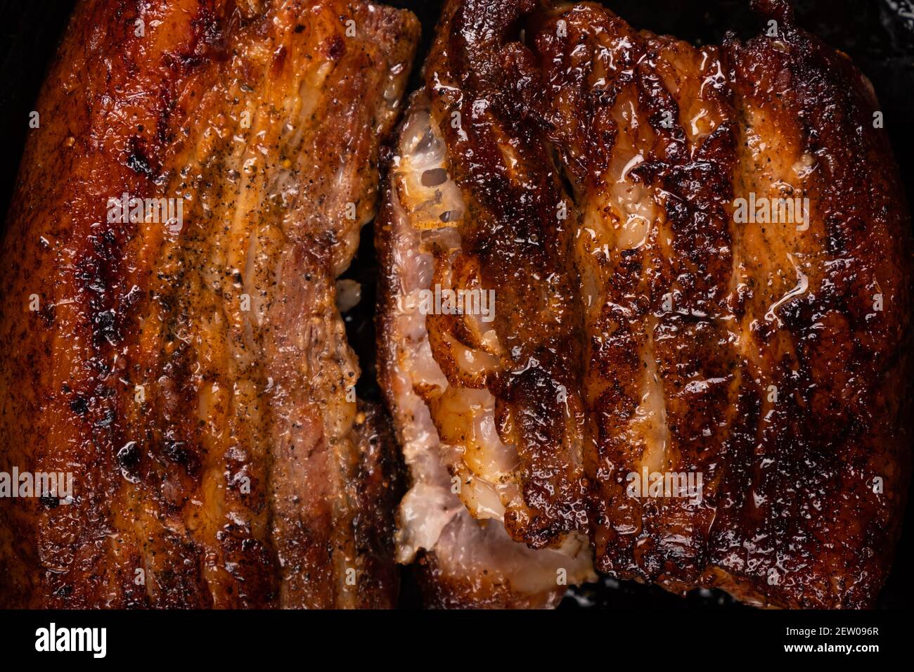 texture of juicy pork meat,gold meat background Stock Photo - Alamy