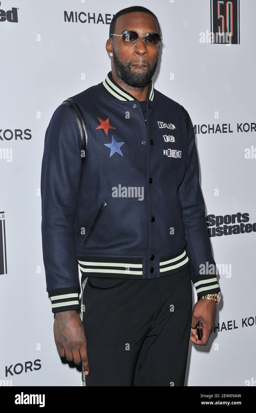 Shabazz Muhammad arrives at the 2017 Sports Illustrated Fashionable 50 ...