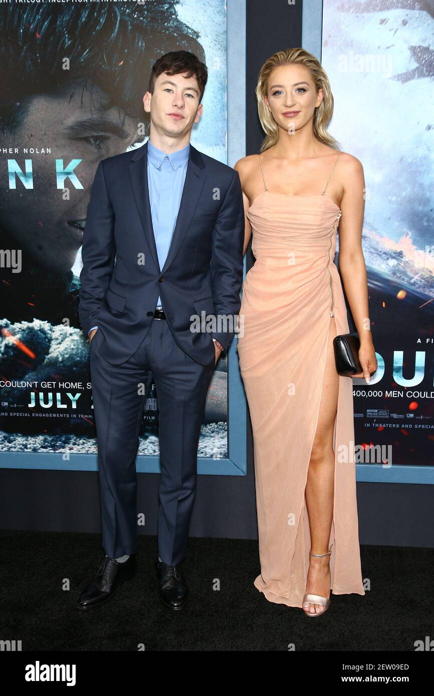 Barry Keoghan, Shona Guerin attends the Dunkirk New York Premiere, held ...