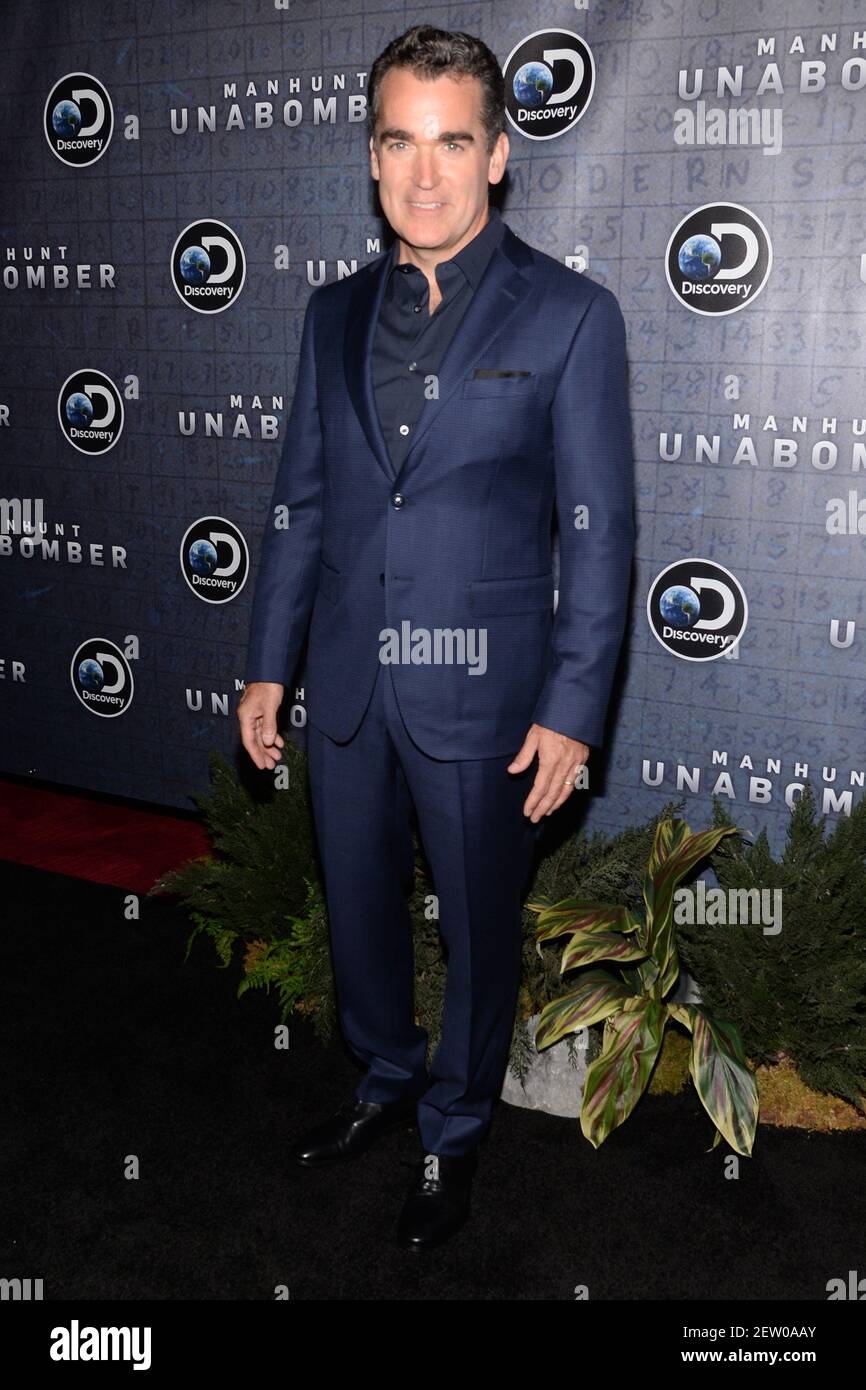 Actor Brian d'Arcy attends the Discovery's 'Manhunt: Unabomber' World ...