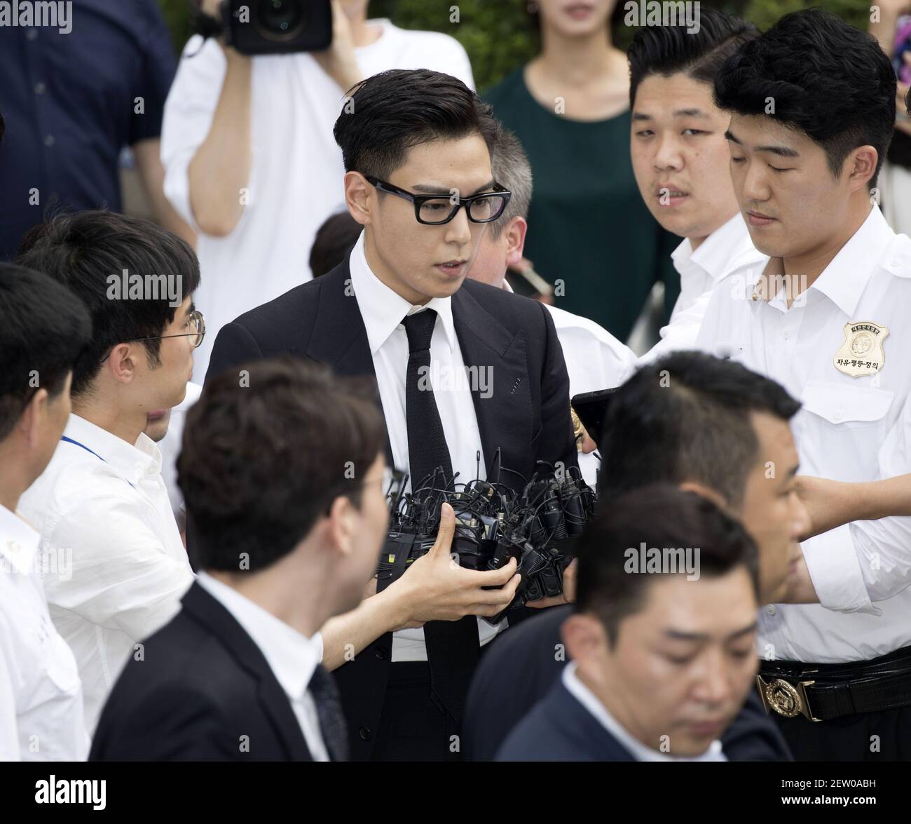 20 July 2017 - Seoul, South Korea : South Korean rapper T.O.P (Real Name : Choi Seung-hyun ...