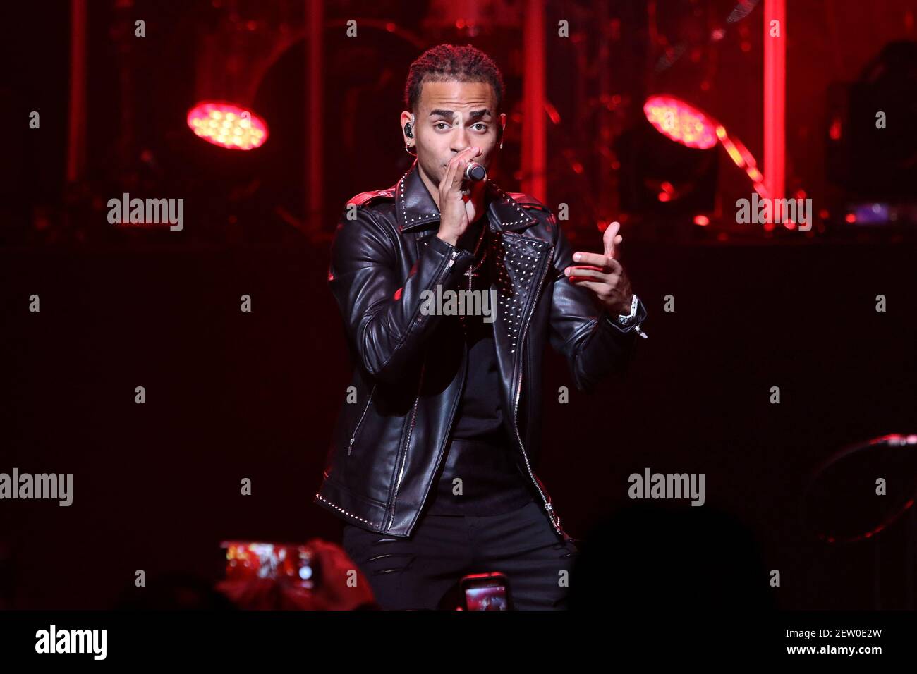 Recording artist Ozuna performs onstage at the Microsoft Theater on ...