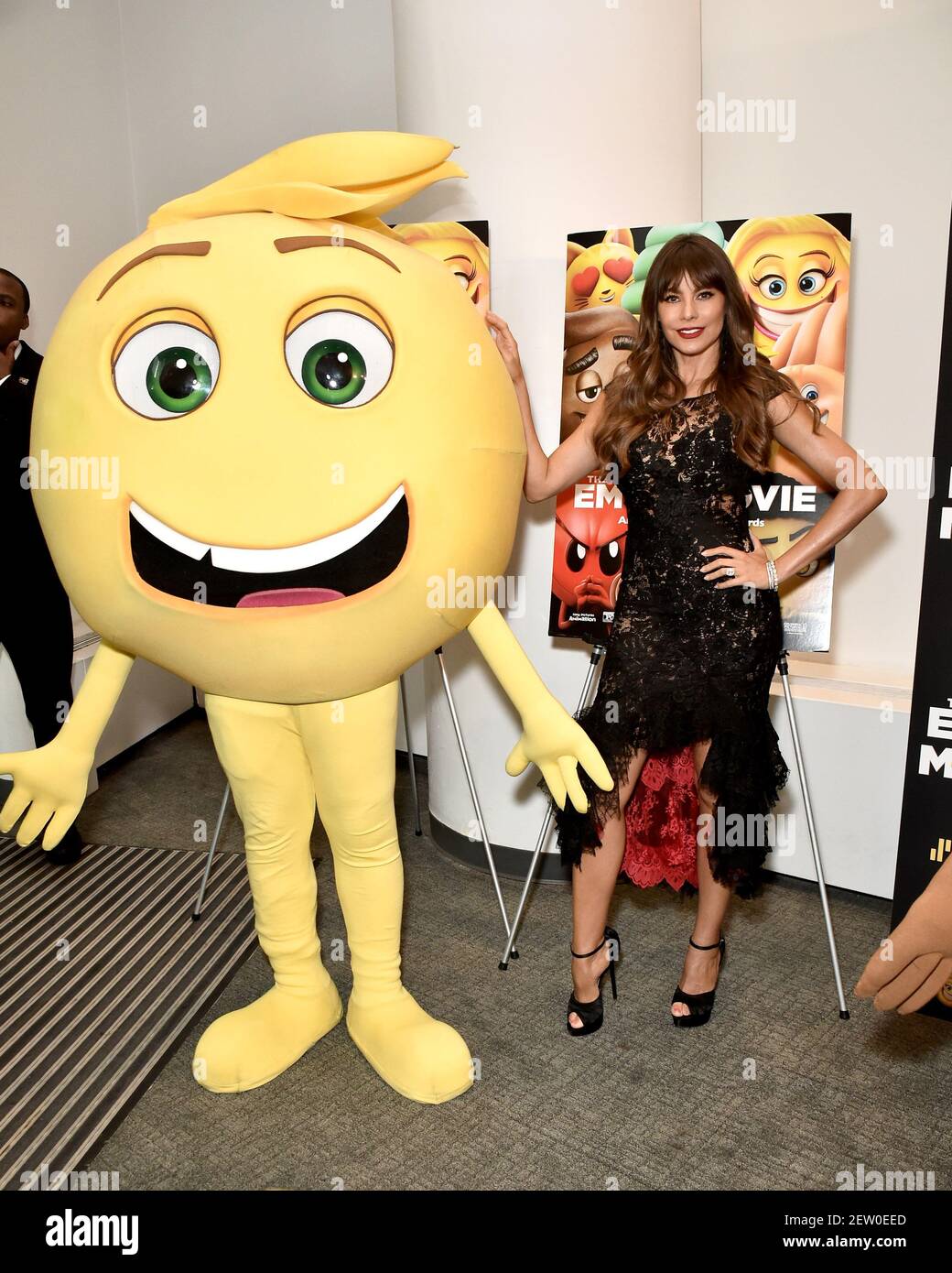 Sofía Vergara attends the The Emojii Movie Premiere at the New York ...