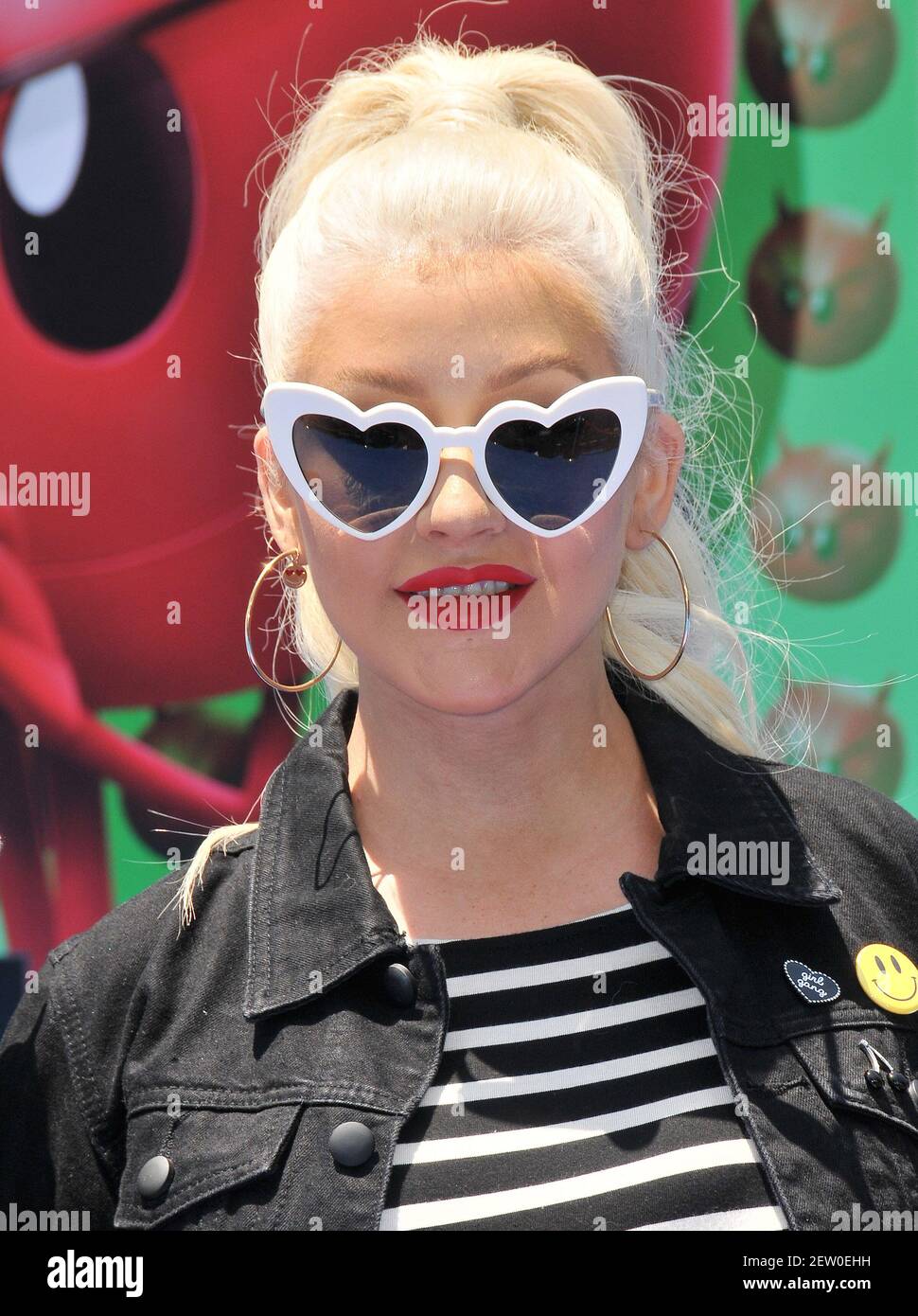 Christina Aguilera arrives at "The Emoji Movie" Los Angeles Premiere ...