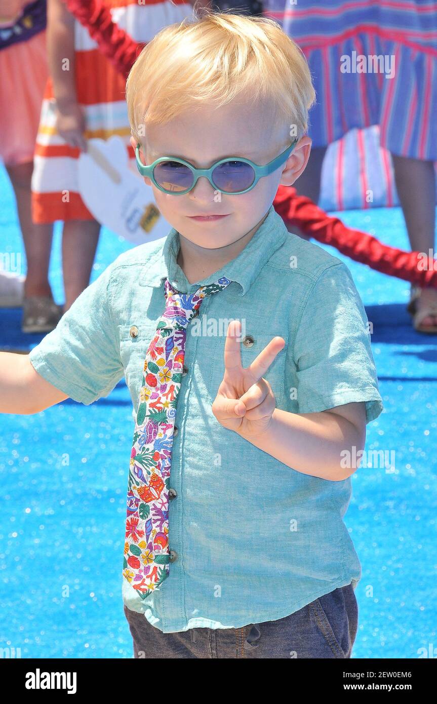 Jack Pratt arrives at "The Emoji Movie" Los Angeles Premiere held at ...