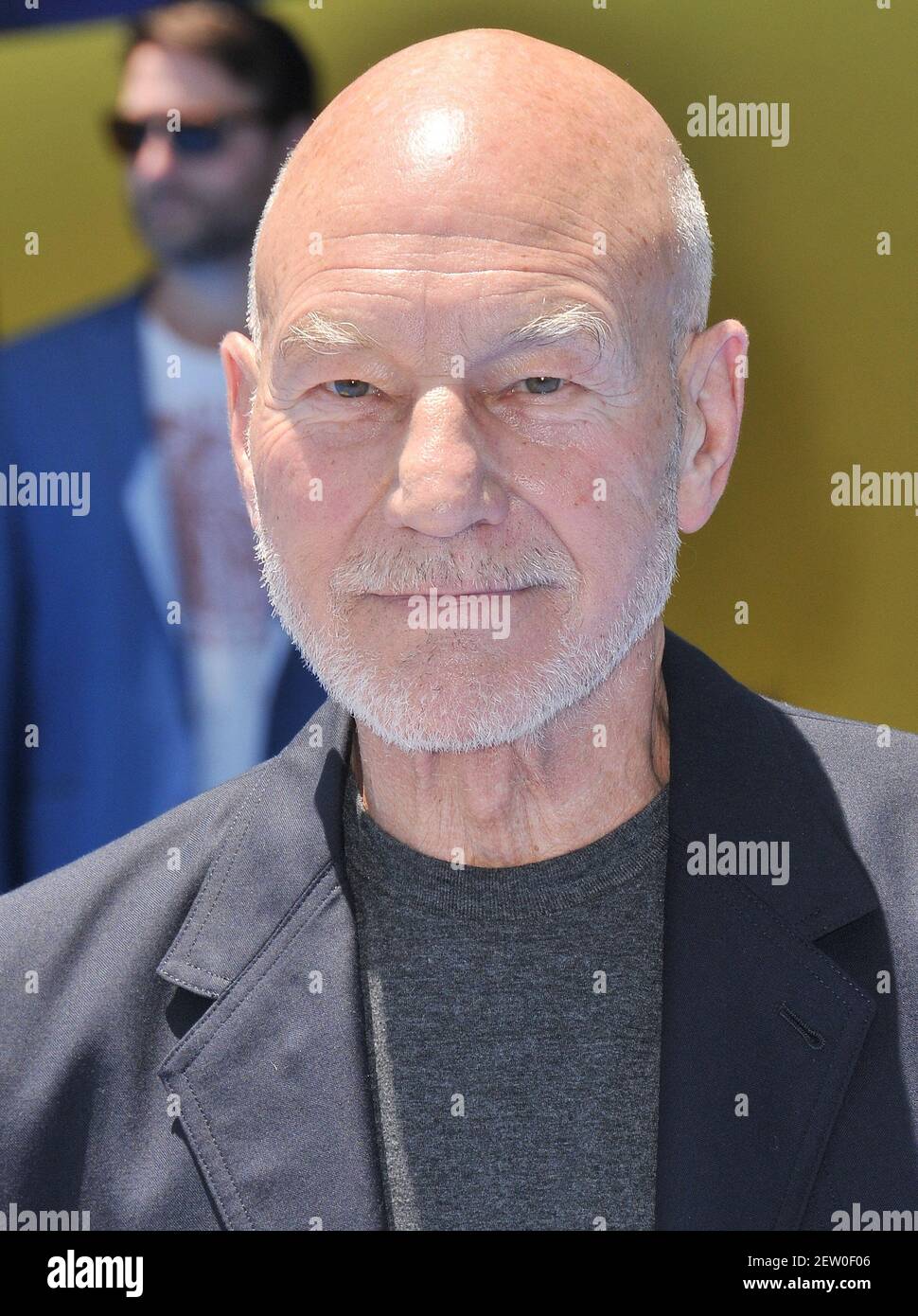 Sir Patrick Stewart arrives at "The Emoji Movie" Los Angeles Premiere ...