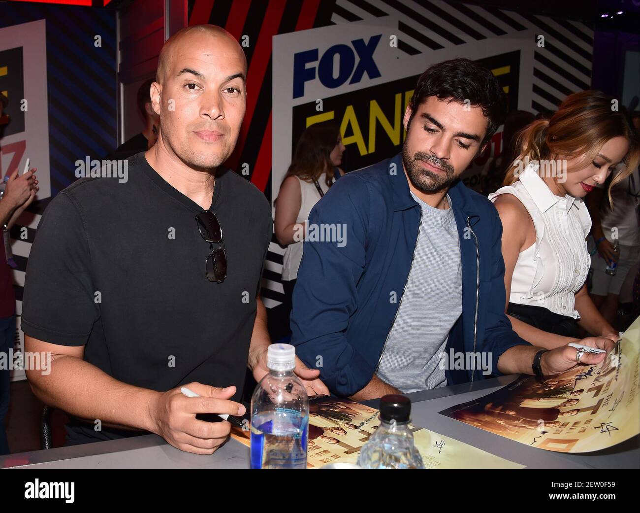 FOX FANFARE AT SAN DIEGO COMIC-CON © 2017: THE GIFTED cast members Coby ...