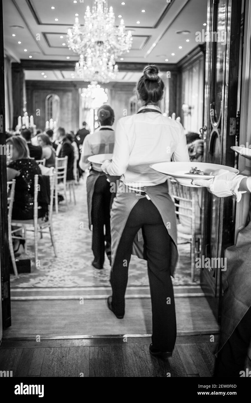 Waiting for the guest hi-res stock photography and images - Alamy