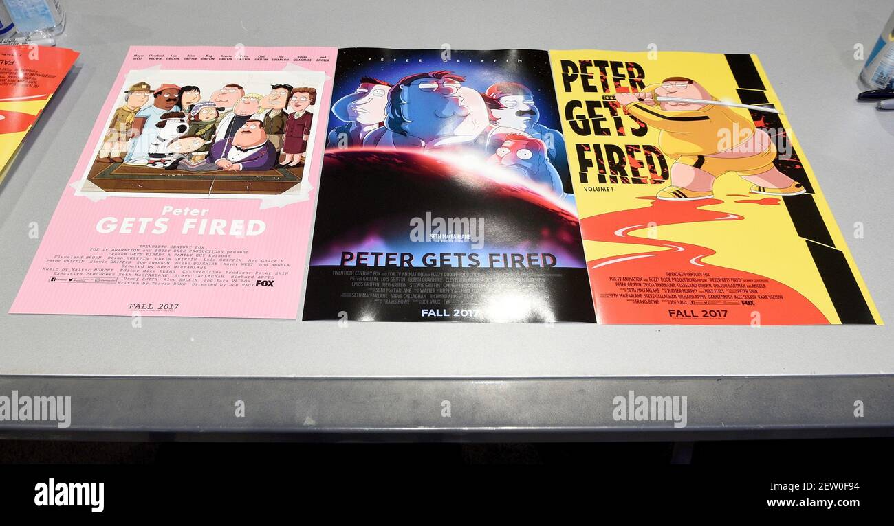 FOX FANFARE AT SAN DIEGO COMIC-CON © 2017: FAMILY GUY booth signing on ...