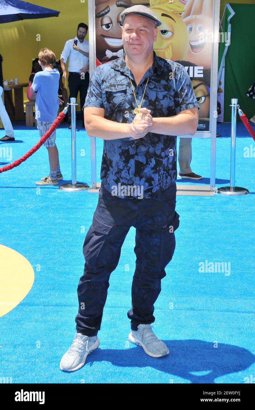 Jeff Ross arrives at "The Emoji Movie" Los Angeles Premiere held at ...