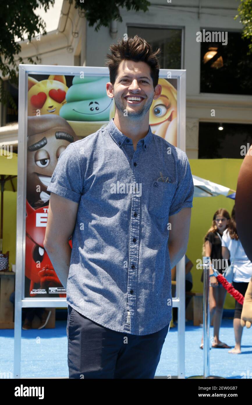 LOS ANGELES - JUL 23: Hunter March at "The Emoji Movie" Premiere at the ...