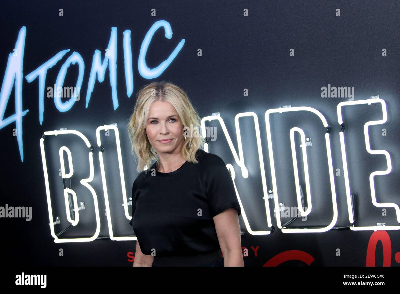 Comedian Chelsea Handler at the Premiere Of Focus Features' "Atomic ...