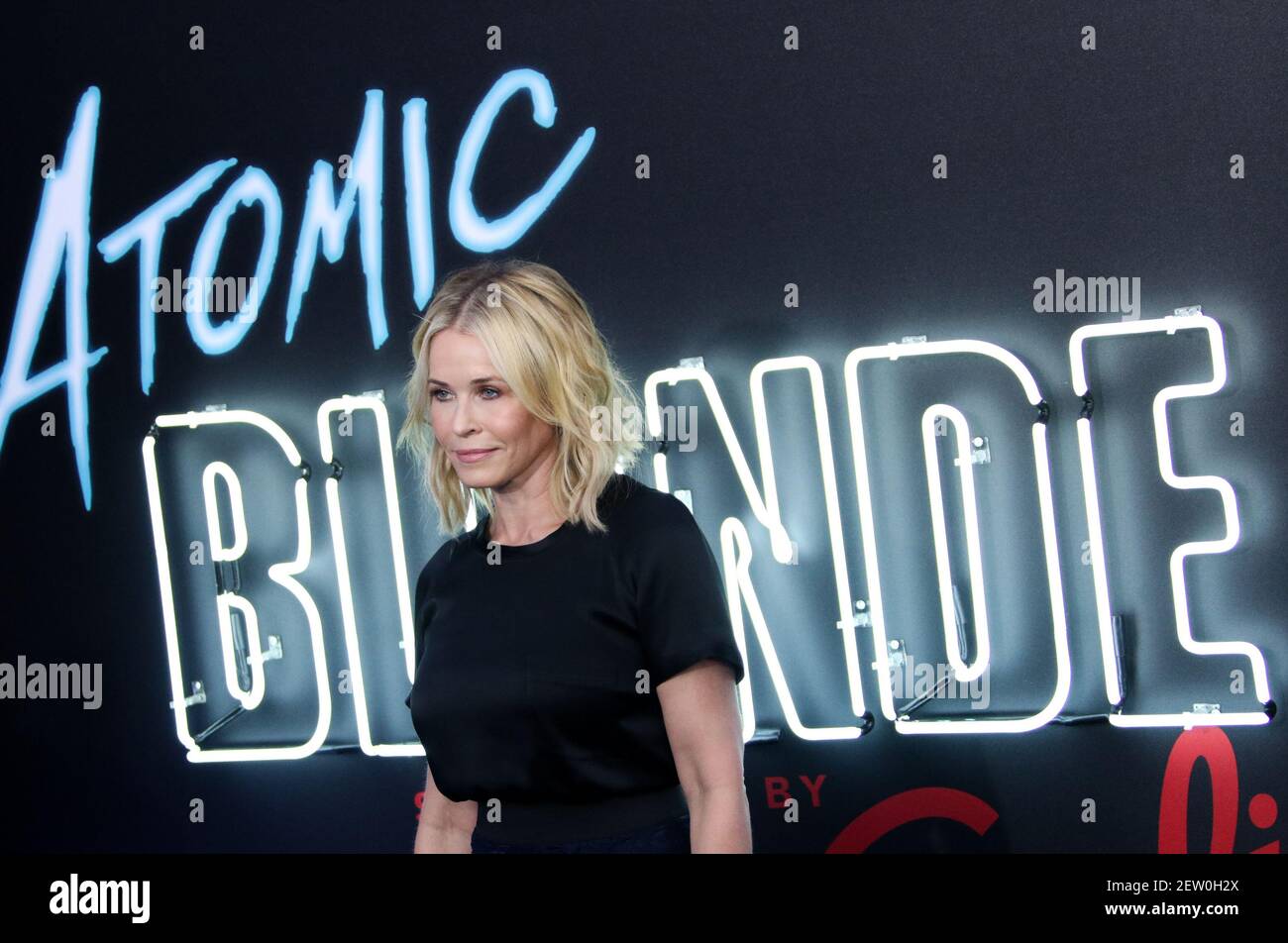 Comedian Chelsea Handler at the Premiere Of Focus Features' "Atomic ...
