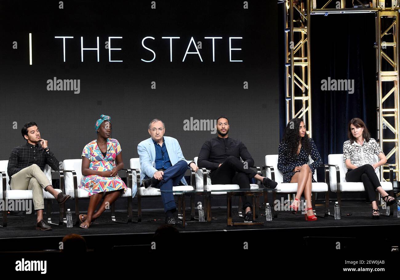 BEVERLY HILLS - JULY 25: (L-R) Sam Otto, Ony Uhiara, Peter Kosminsky ...