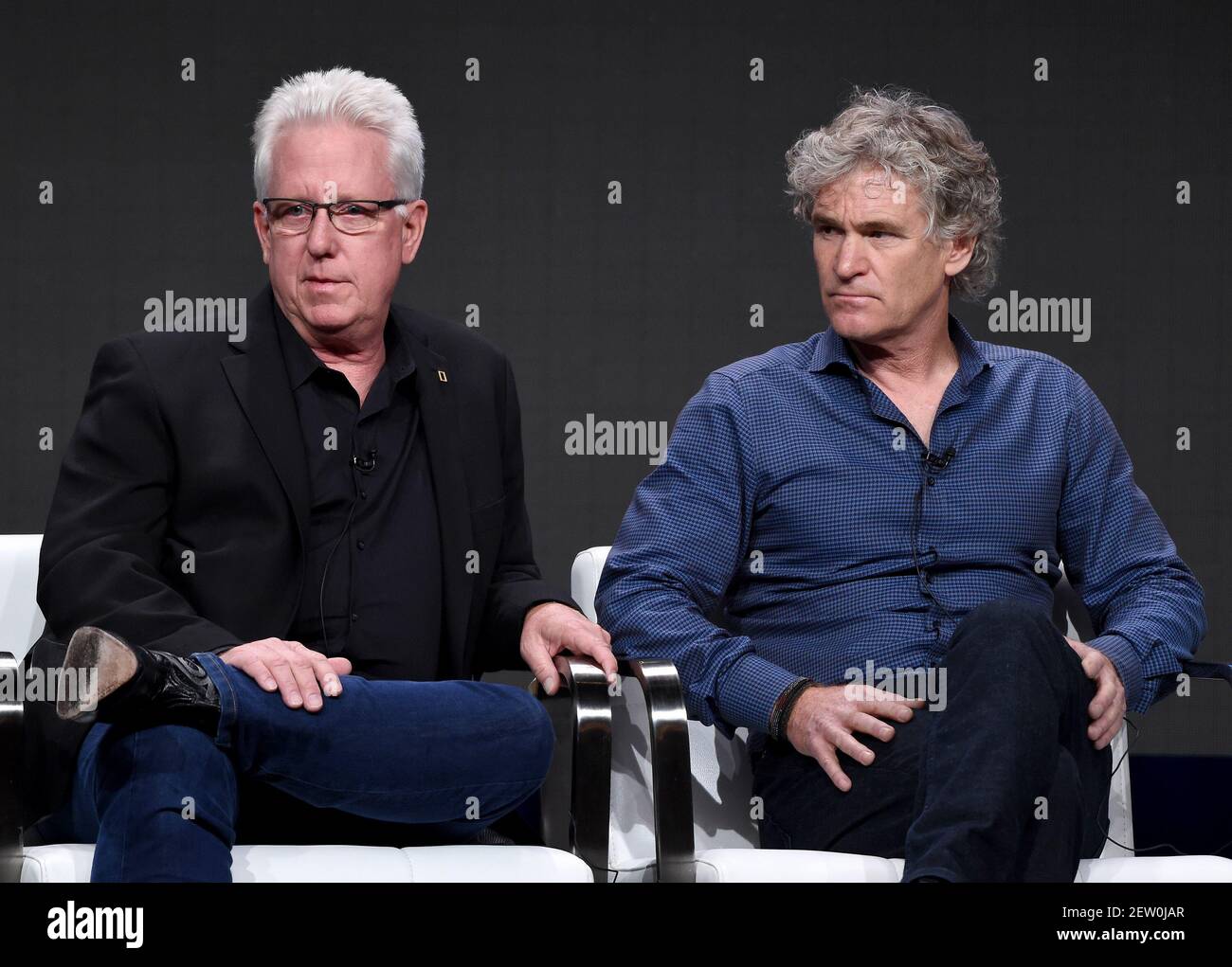 BEVERLY HILLS - JULY 25: (L-R) Steve Winter and Bob Poole onstage ...
