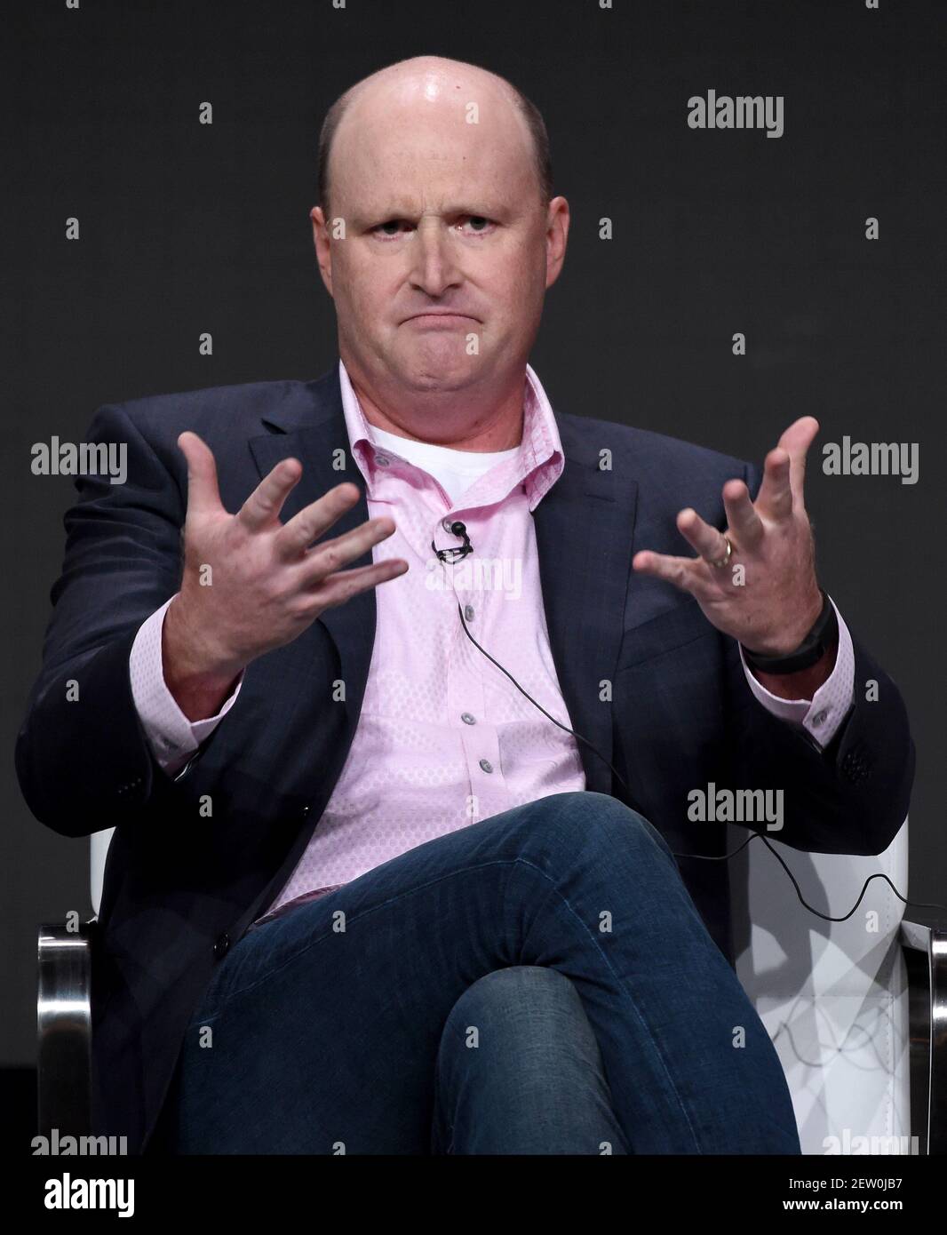 BEVERLY HILLS - JULY 25: Scott Boggins onstage during the panel for ...