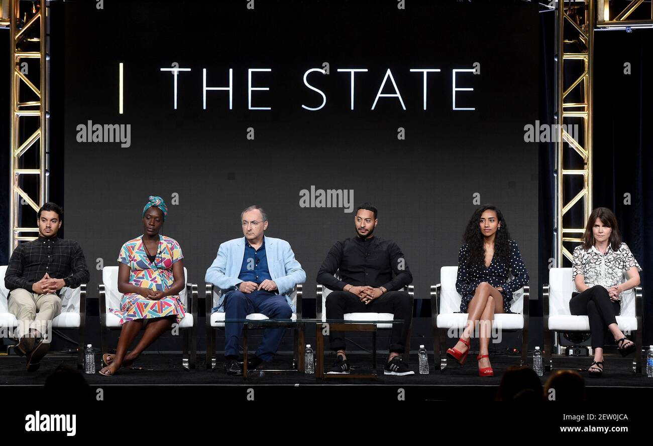 BEVERLY HILLS - JULY 25: (L-R) Sam Otto, Ony Uhiara, Peter Kosminsky ...