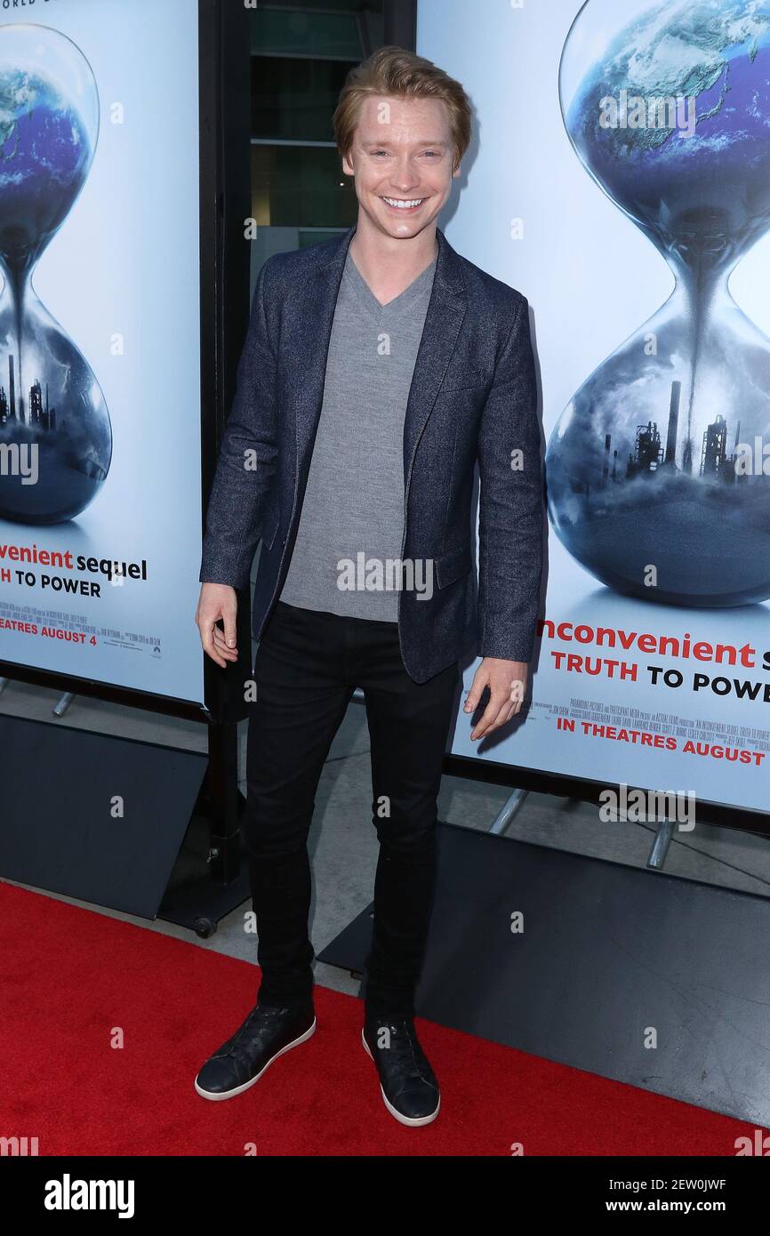 Actor Calum Worthy at the Screening Of Paramount Pictures' "An ...