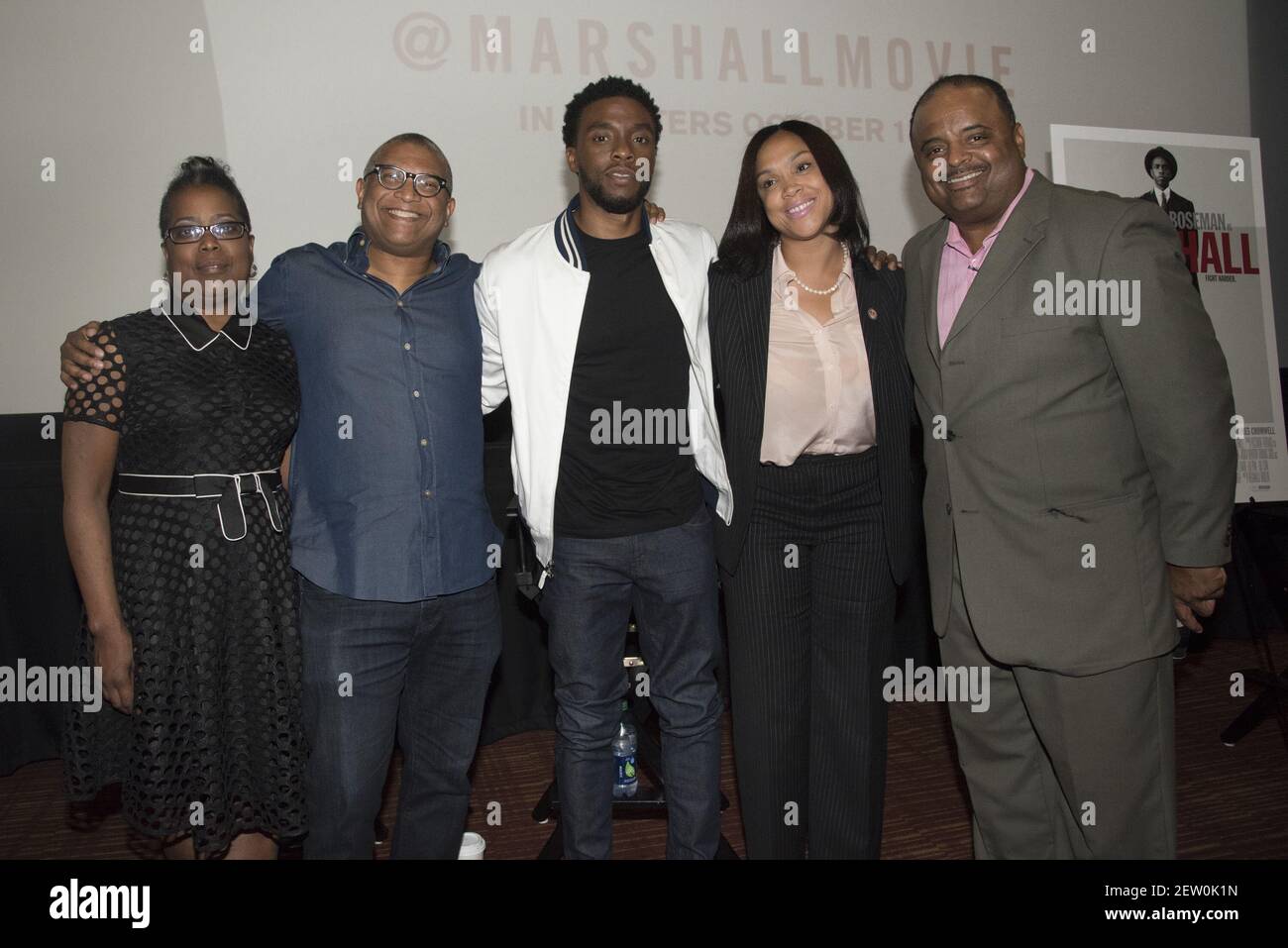 Robin Harrison, Director Reginald Hudlin, Actor Chadwick Boseman ...