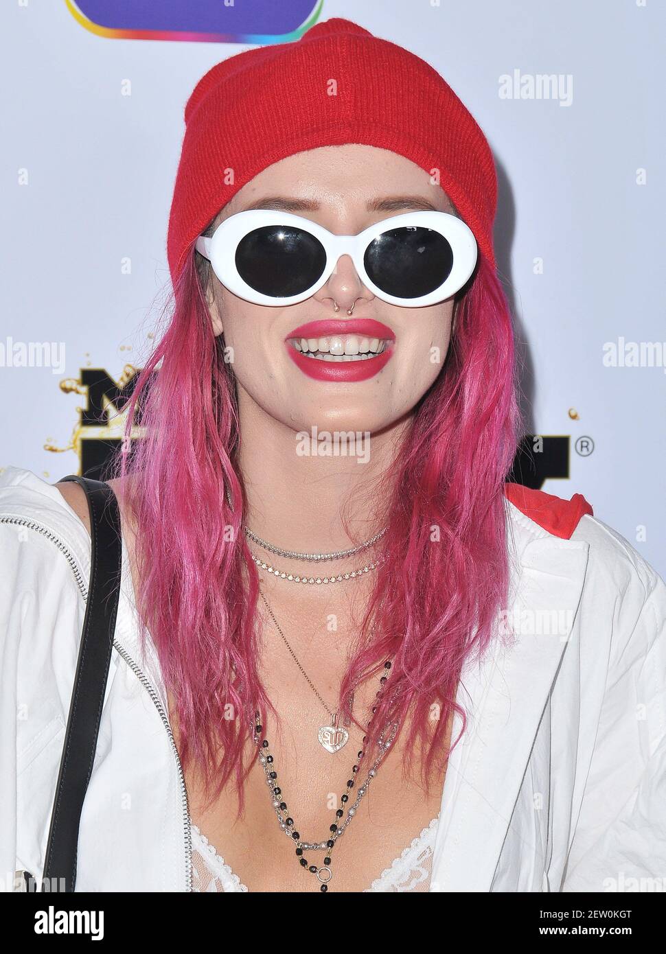 Bella Thorne arrives at iGO.Live Launch Event held at the Beverly ...