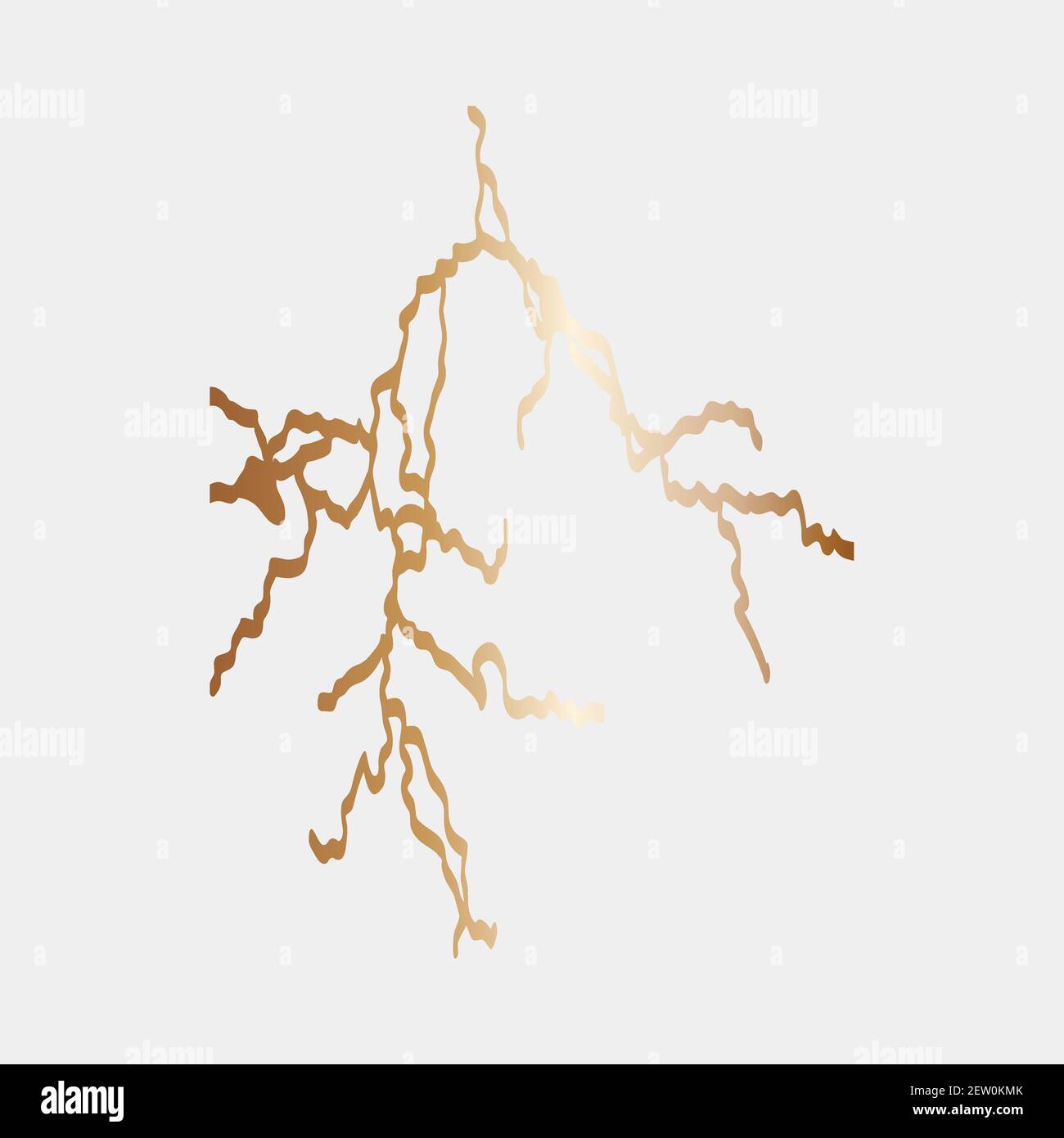 Gold kintsugi cover design vector. Luxury golden marble texture. Crack ...