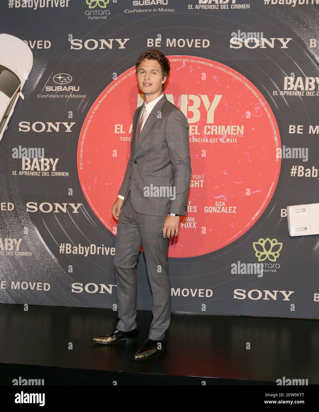 Ansel Elgort? attending the Baby Driver film premiere on July 26, 2017 ...