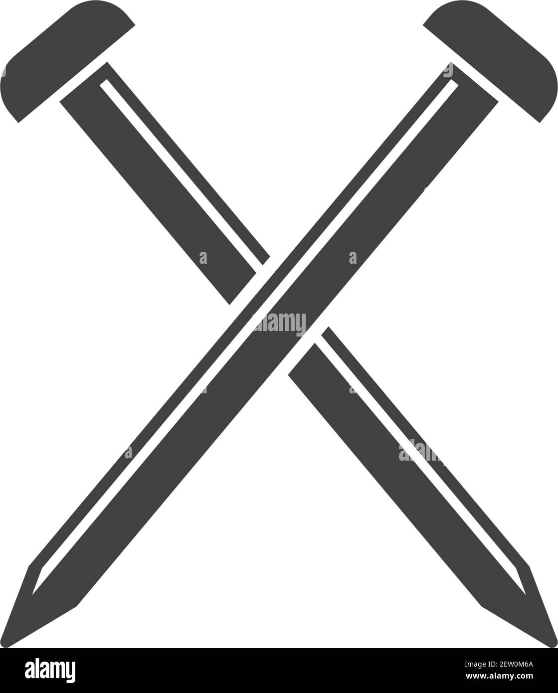 Silver woman head vector Cut Out Stock Images & Pictures - Alamy