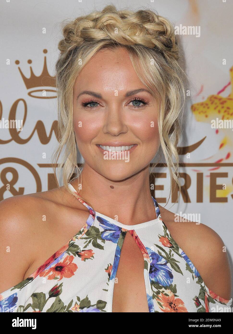 Emilie Ullerup arrives at the Hallmark Channel & Hallmark Movies and ...