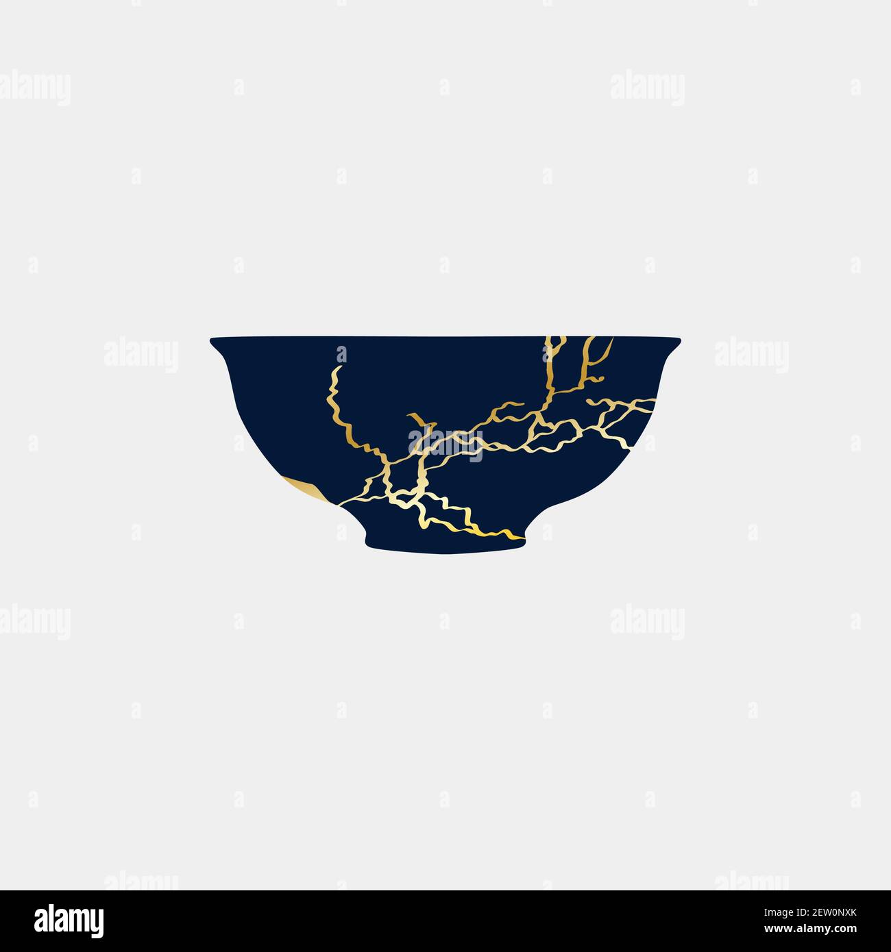 Kintsugi logo hi-res stock photography and images - Alamy